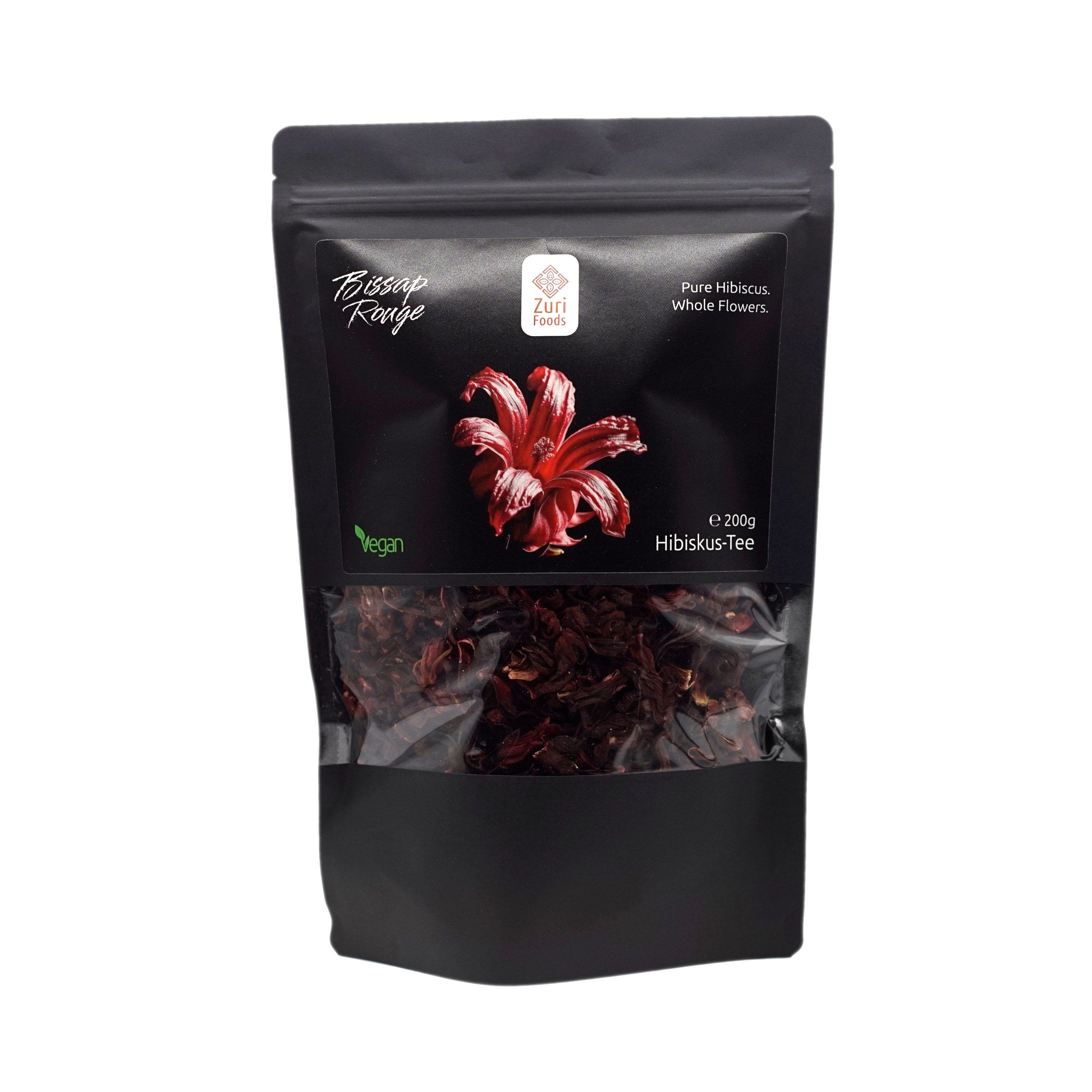Bissap Rouge / Wonjo – 200 g – Whole Hibiscus Flowers from Zuri Foods ...