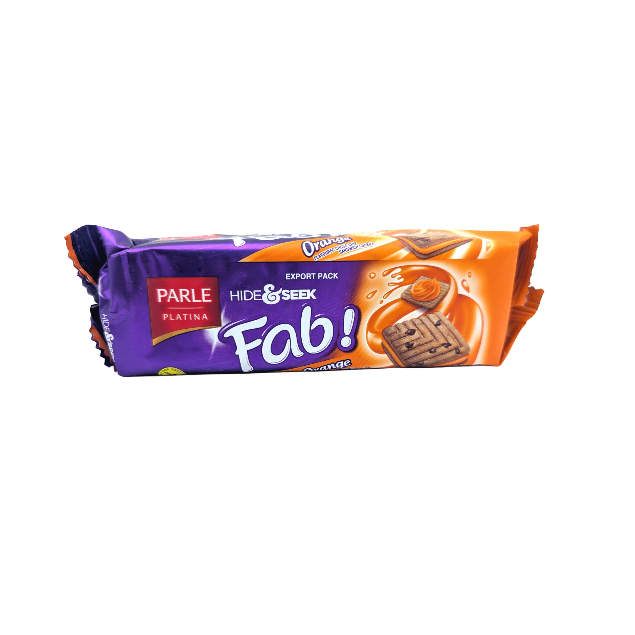 Hide & Seek Fab! Orange Flavoured Choco Chip Sandwich Cookies – Zuri ...