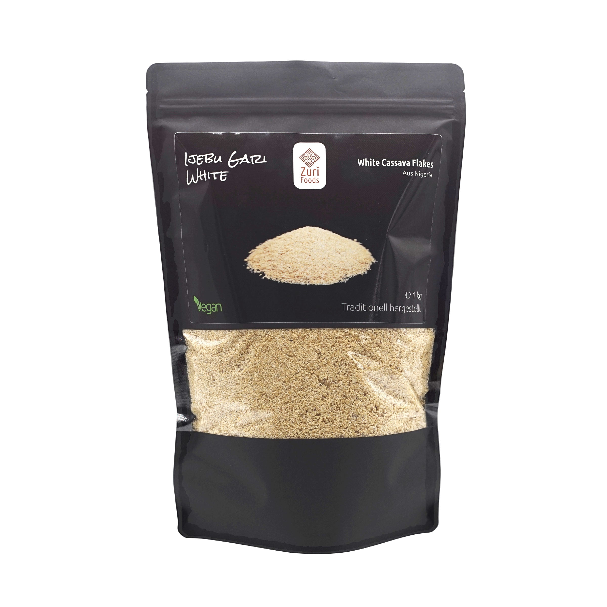 Ijebu Gari White 1 kg - traditioneller Maniokgrieß aus Nigeria - Garri ...