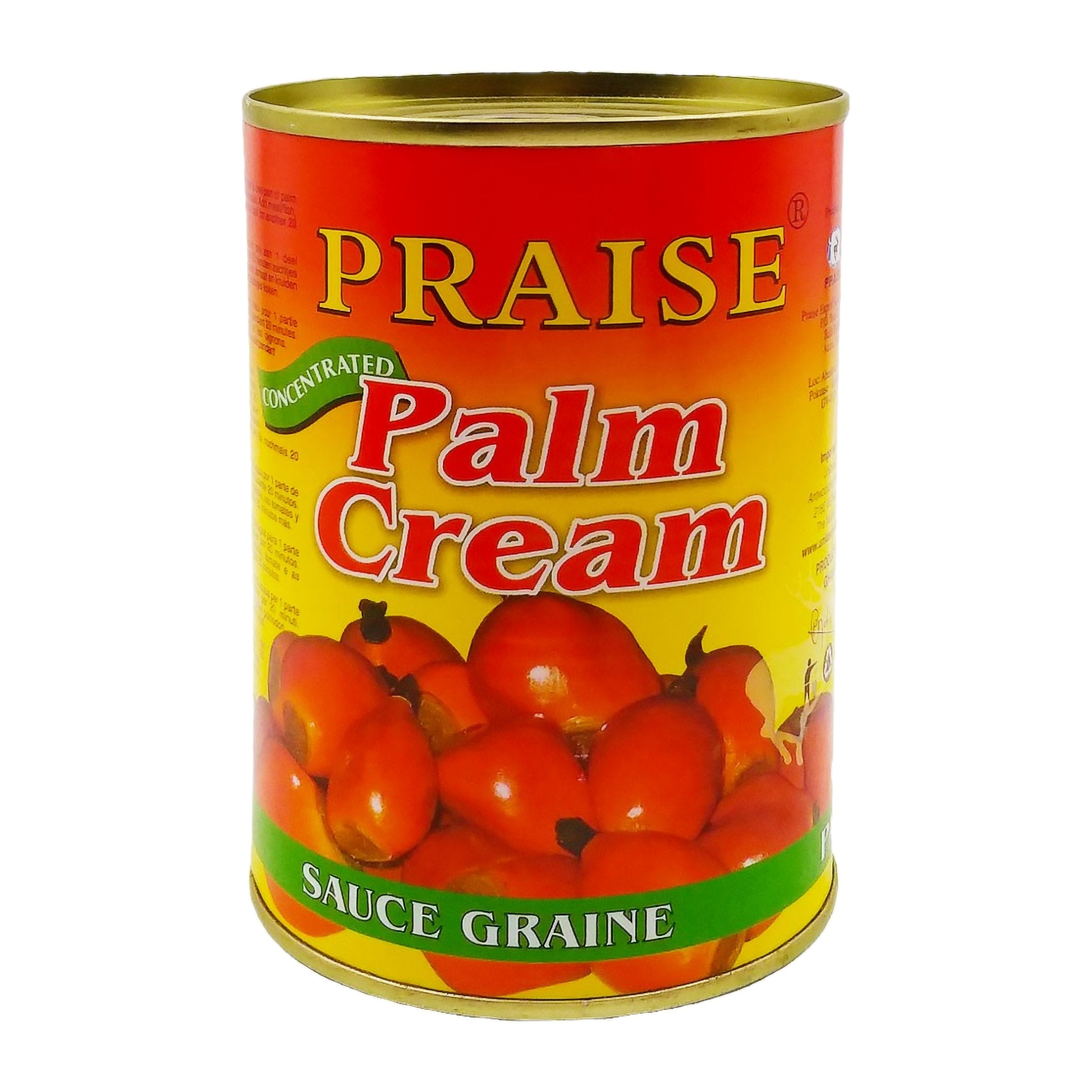 Praise Palm Nut Cream – 400g can – Base for Palm Nut Soup – Zuri Foods UG